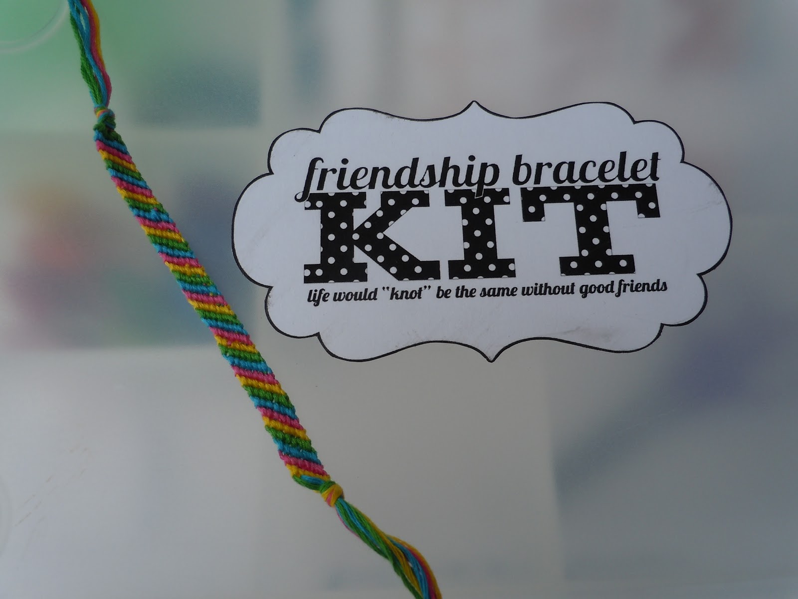 A Britt Without Boys: Friendship Bracelet Kit