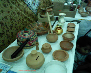 Traditional products of Sindh, Pakistan.: Pots
