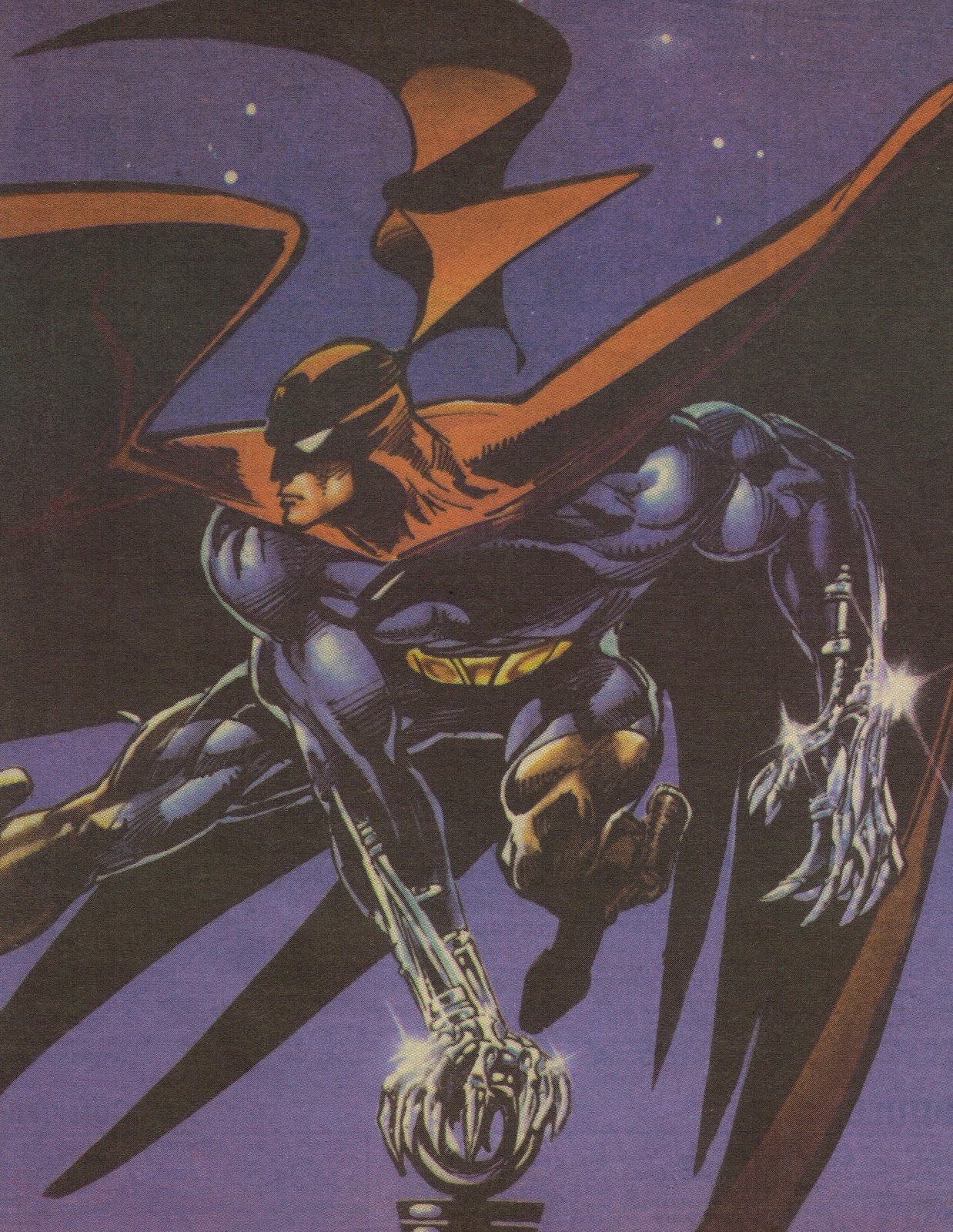 Cap'n's Comics: Again, (Expanded) Knighthawk by Neal Adams