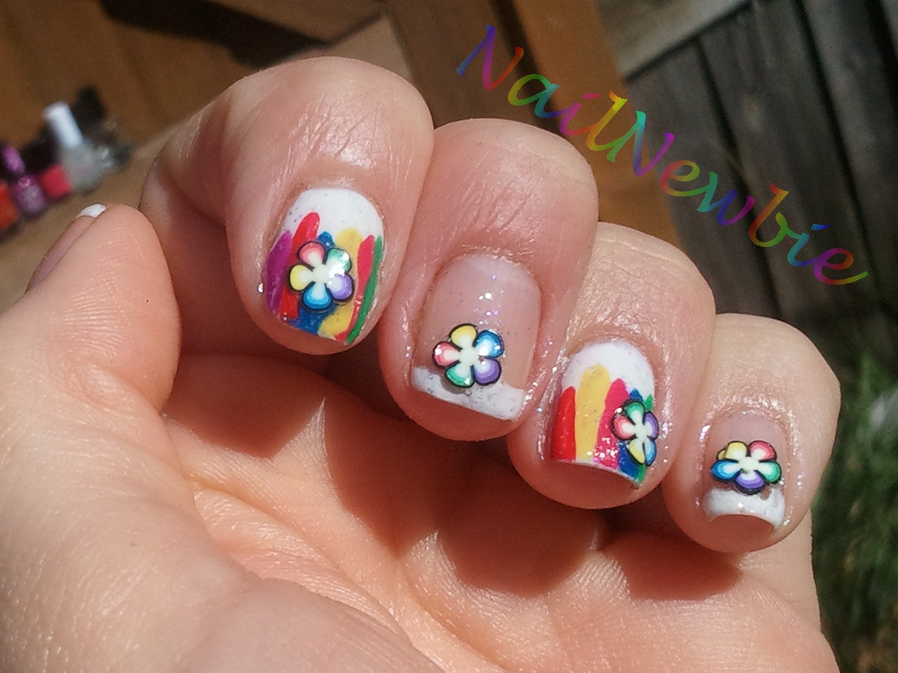 Blogs in Bloom - Helen's Funky Fimo Nails | Beauty's Bad Habit