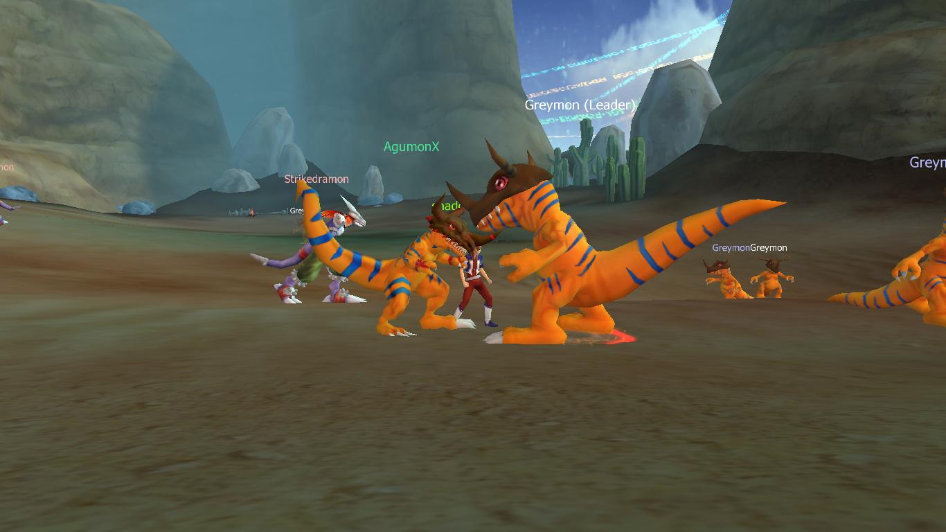 Digimon Masters Gameplay: Some screenshots i took