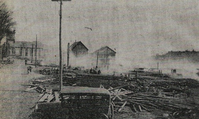 Tim's Queen's County Blog: The 1931 Fire, Milton, Nova Scotia