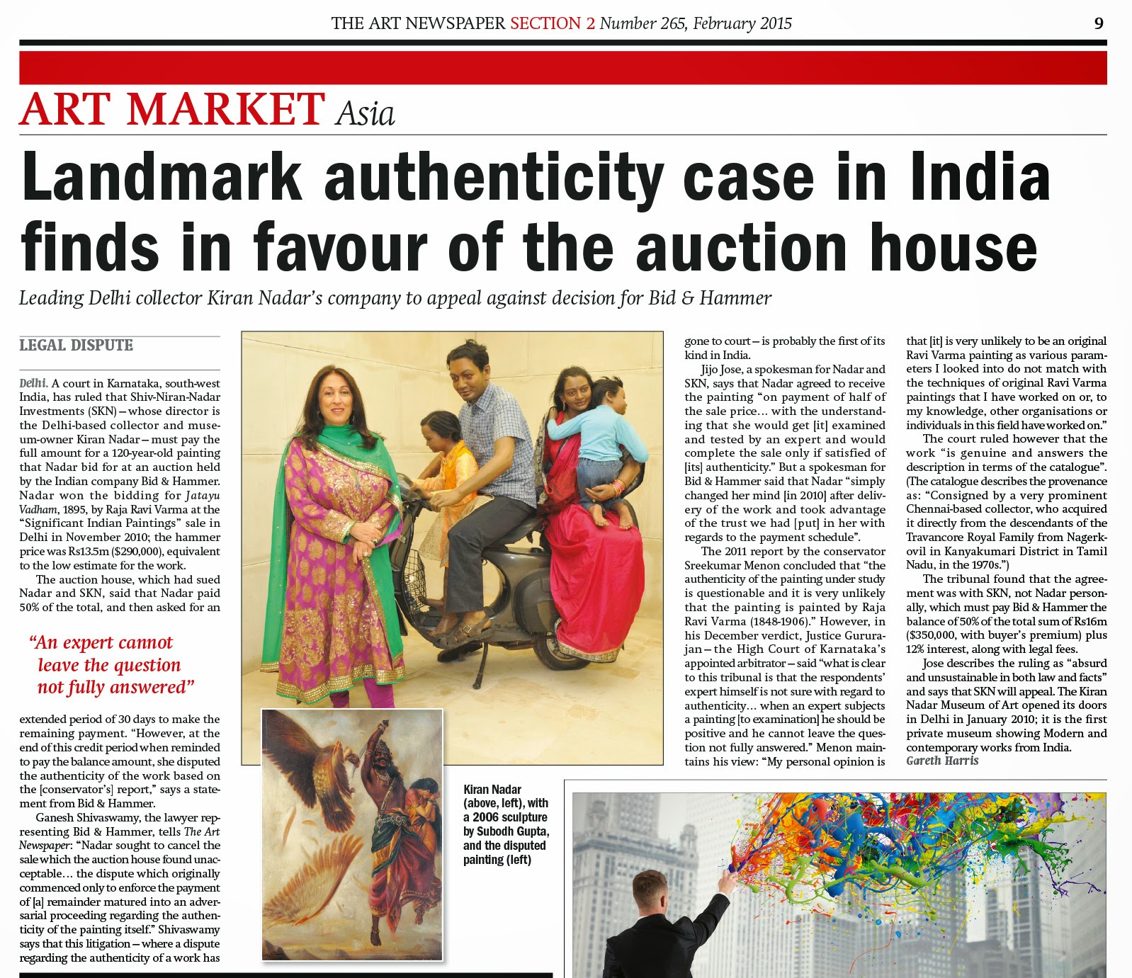 Bid & Hammer BLOG: RAJA RAVI VARMA & the curious case of Suruchi Chand