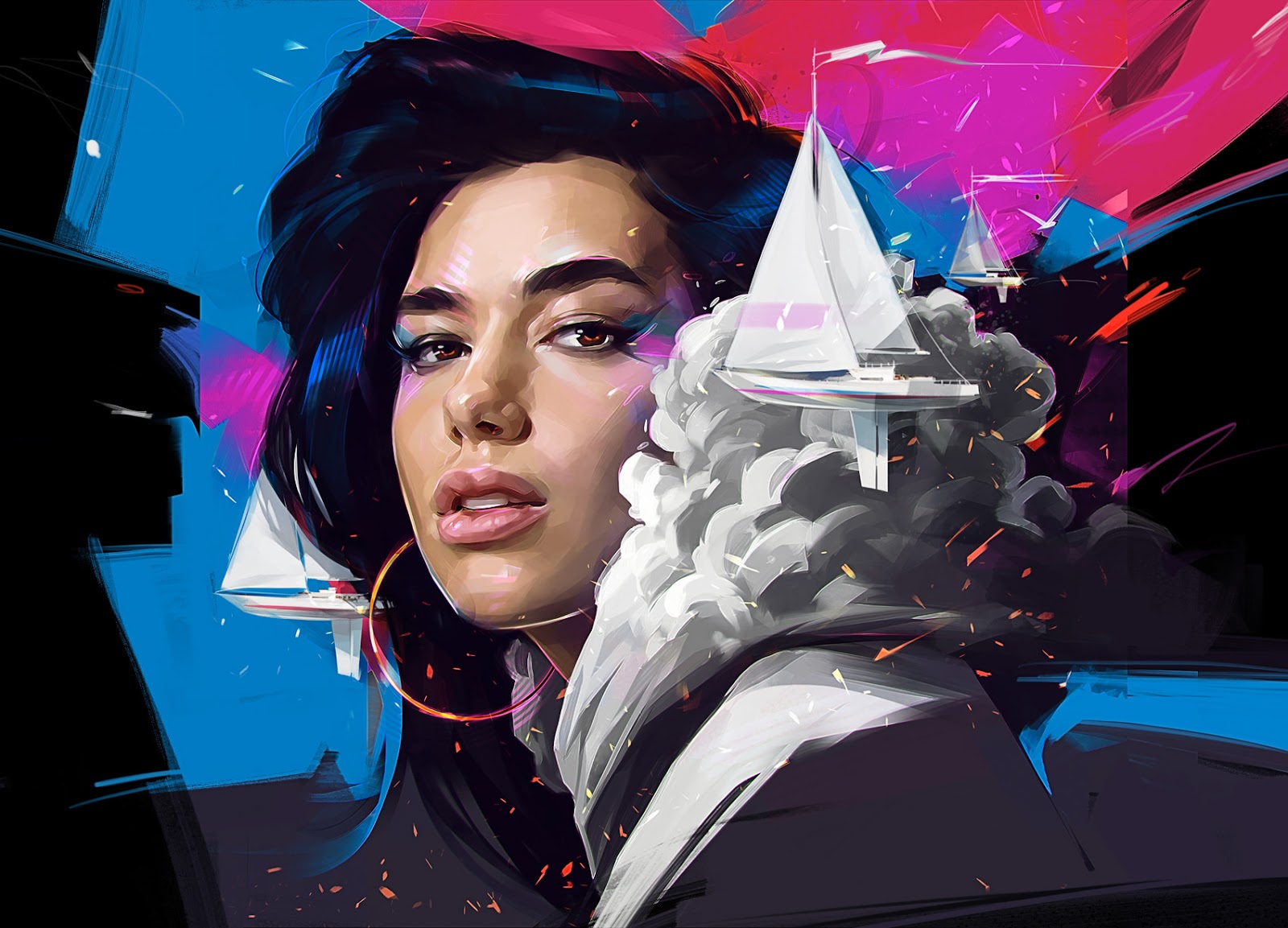 Serie de Retratos por Viktor Miller-Gausa