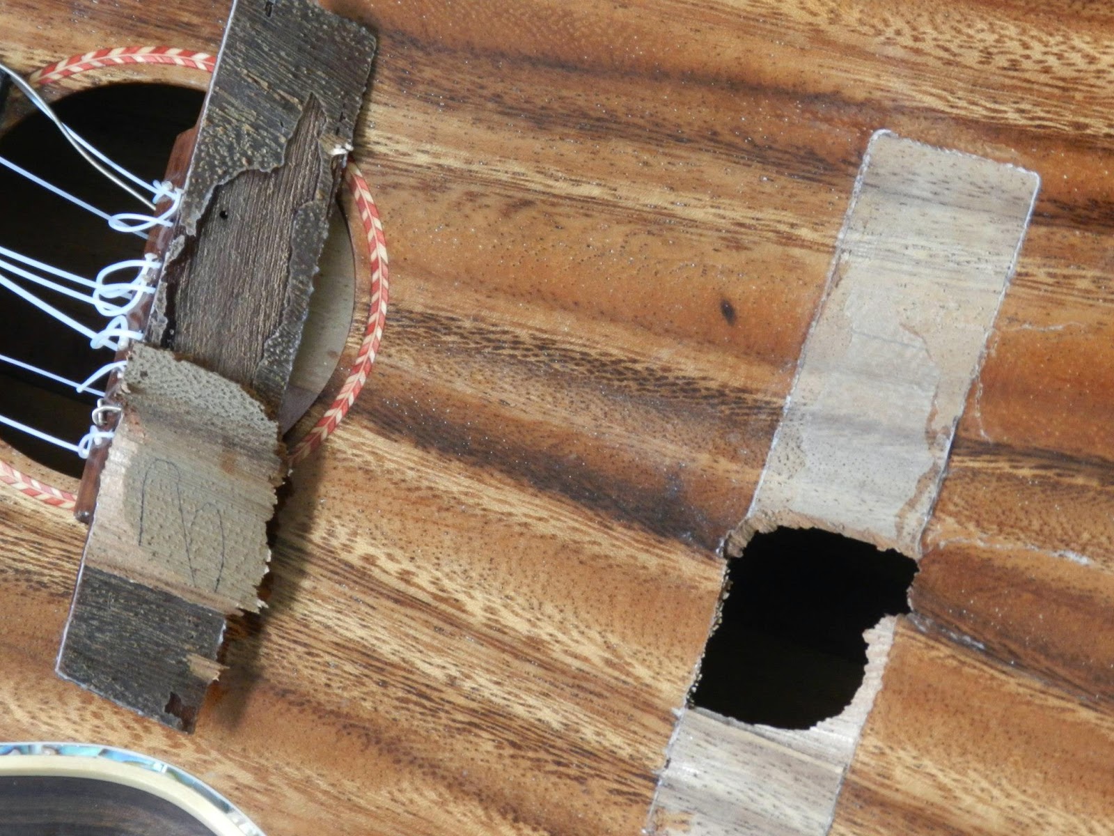 Life at the Seaside, Lancashire, England: 8 STRING TENOR UKULELE BRIDGE ...