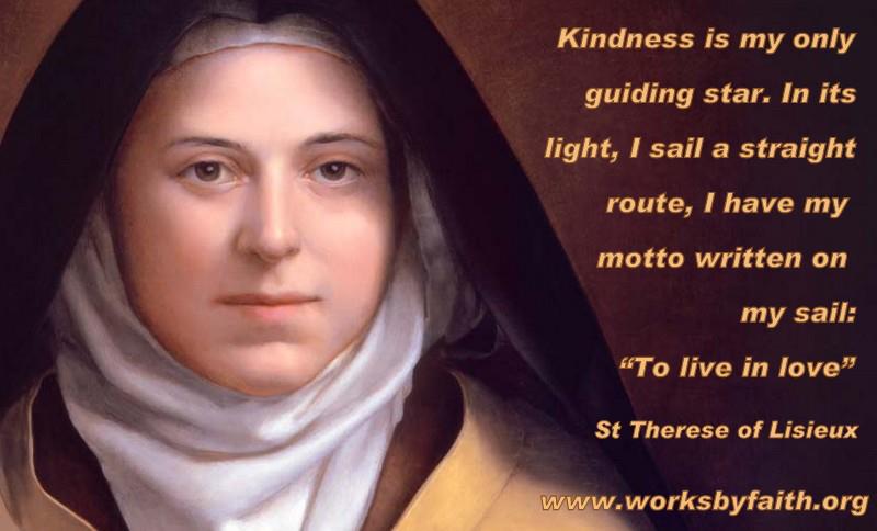 Catholic News World : Catholic #Quote to SHARE by #StTherese of Lisieux ...