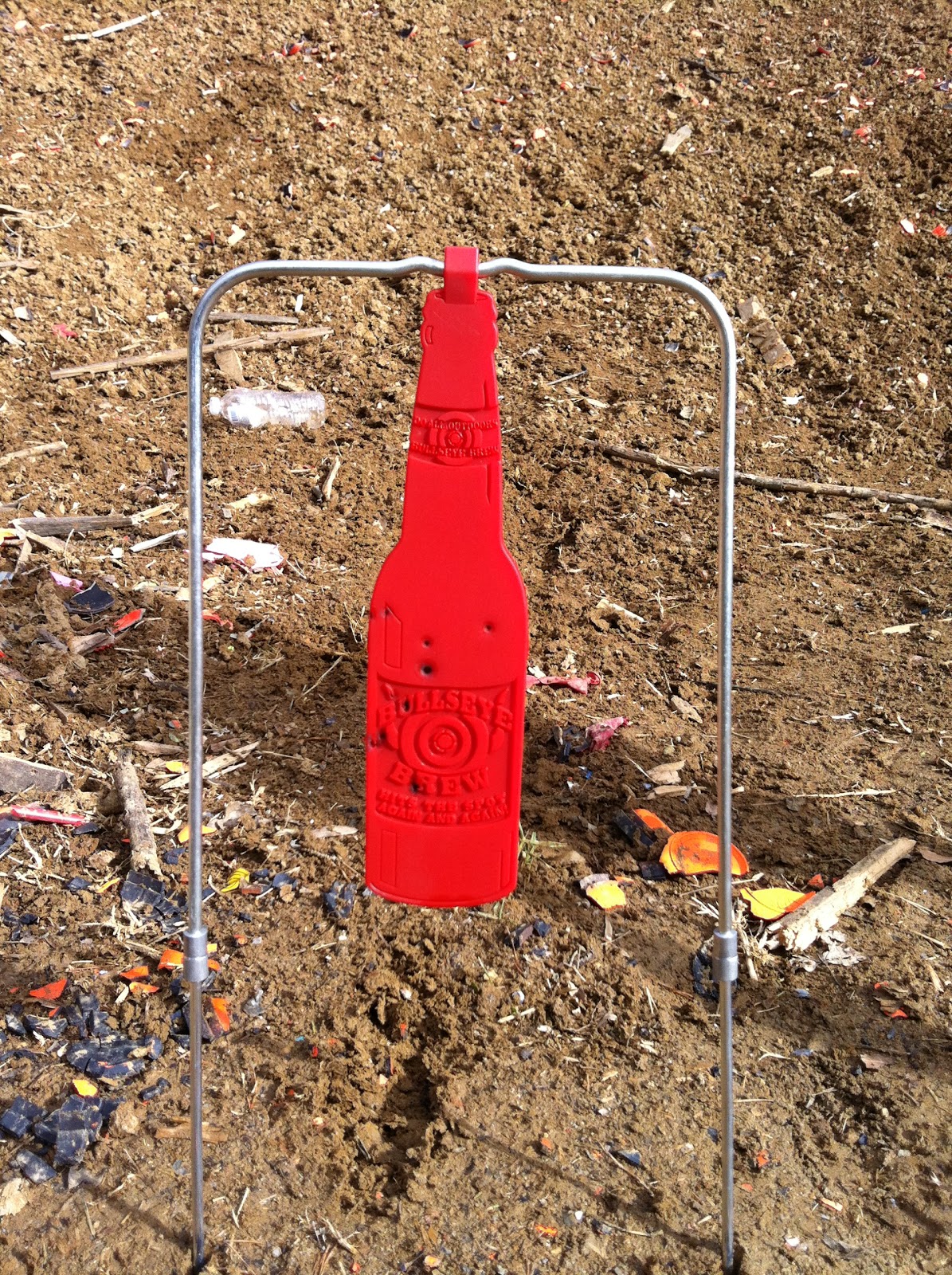 Musings Over a Barrel: Beer Bottle Target