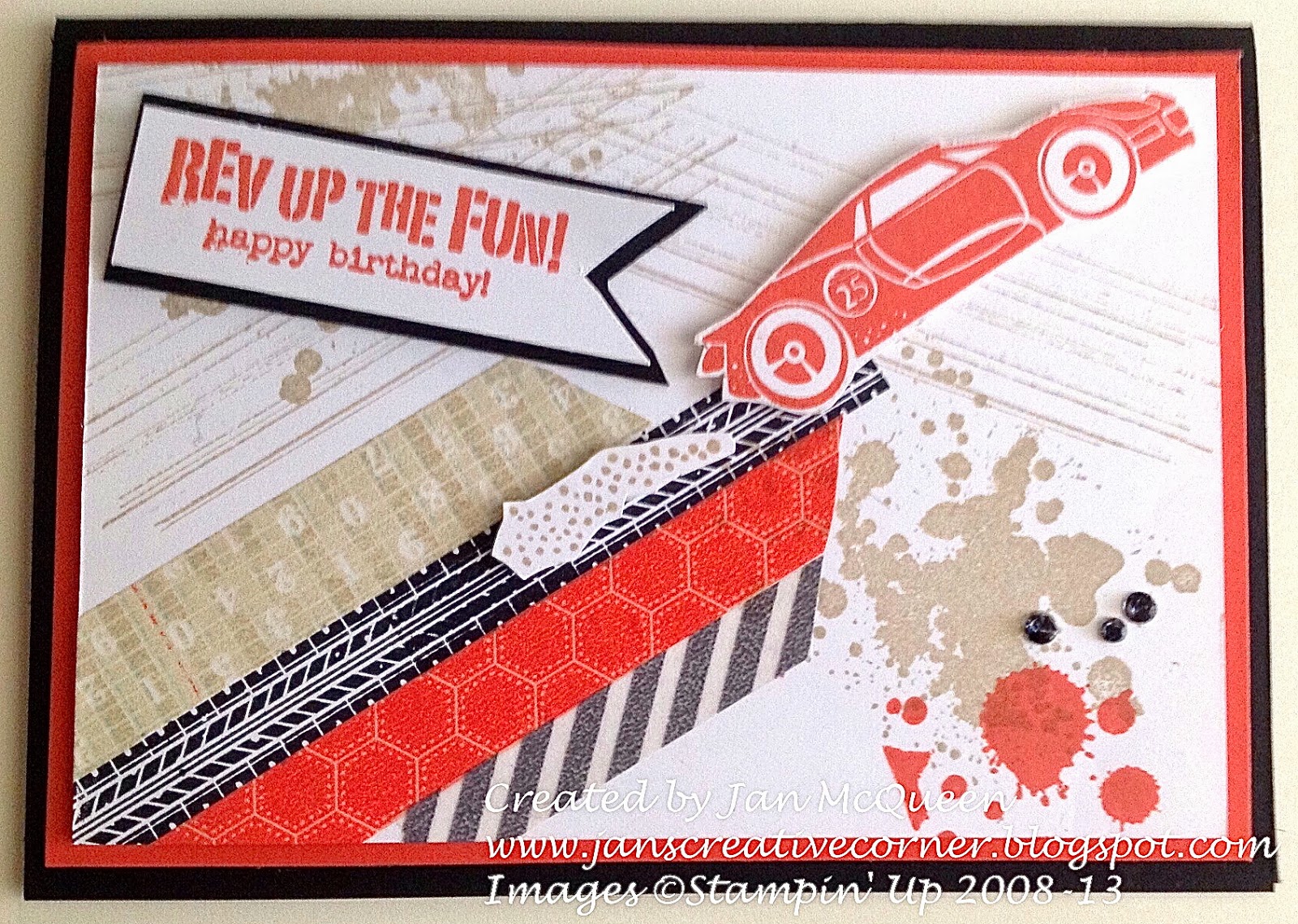 Jan's Creative Corner: Rev Up the Teenager