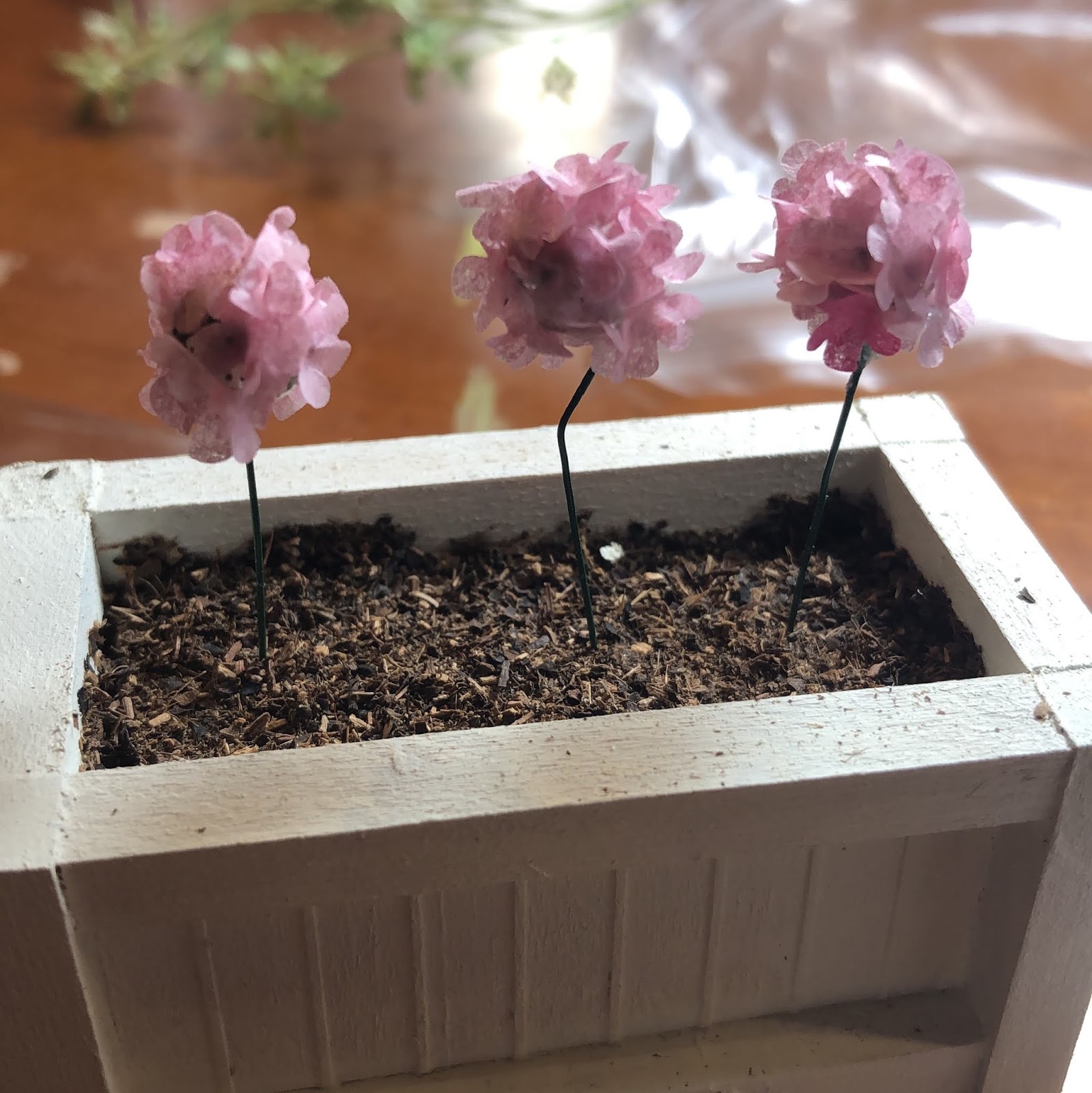 . Tulsa Tiny Stuff : Shabby Chic Hydrangea Planter Box