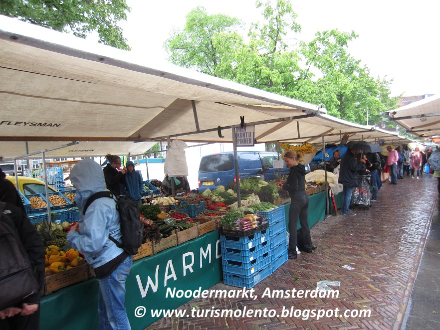 Turismo Lento: Boerenmarkt in Noordermarkt, Amsterdam : il mercato ...