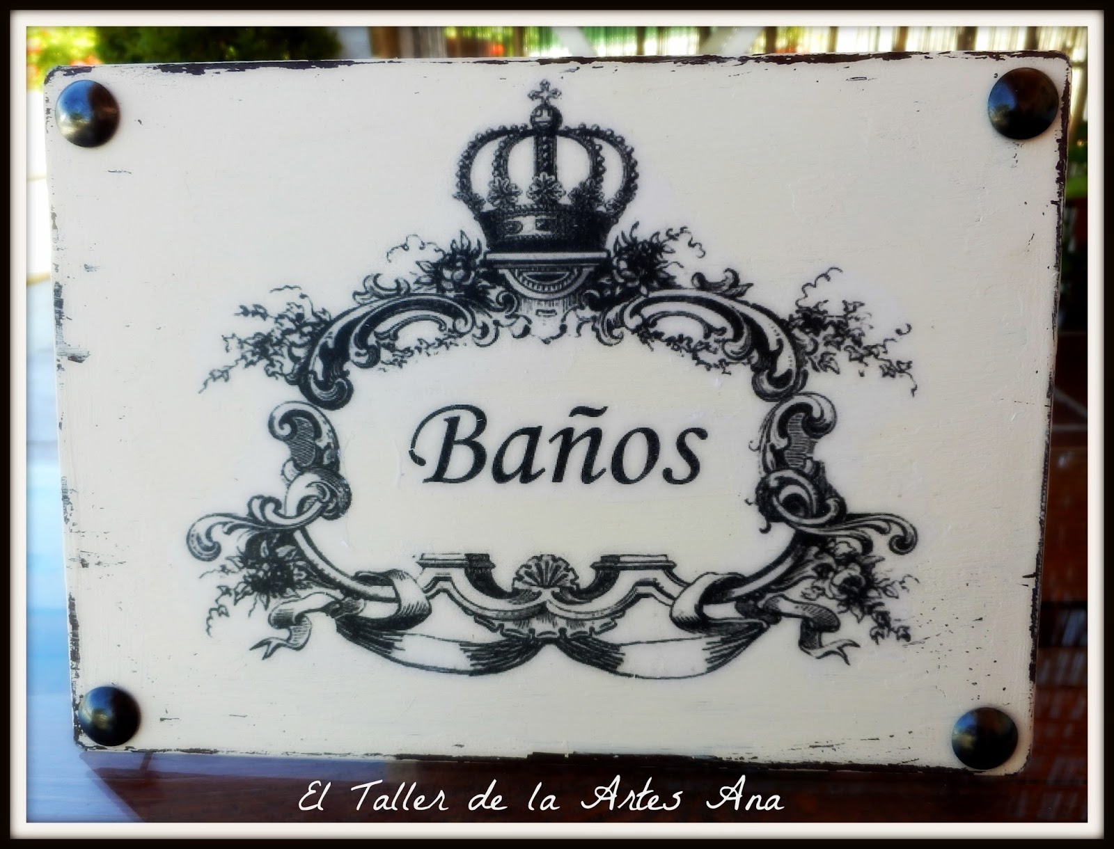 El Taller de la ArtesAna: Letreros y Carteles Vintage