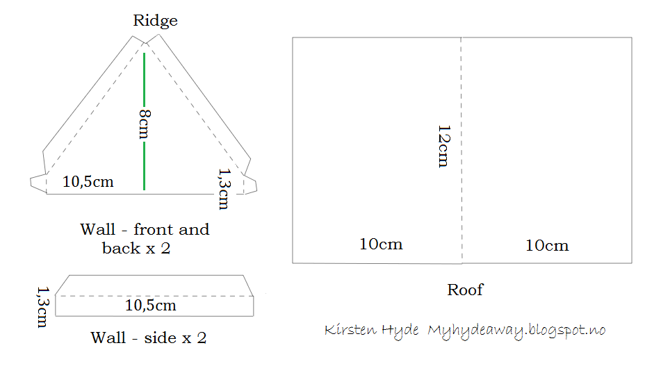 How To Make A House Roof Out Of Paper at Christy Finch blog