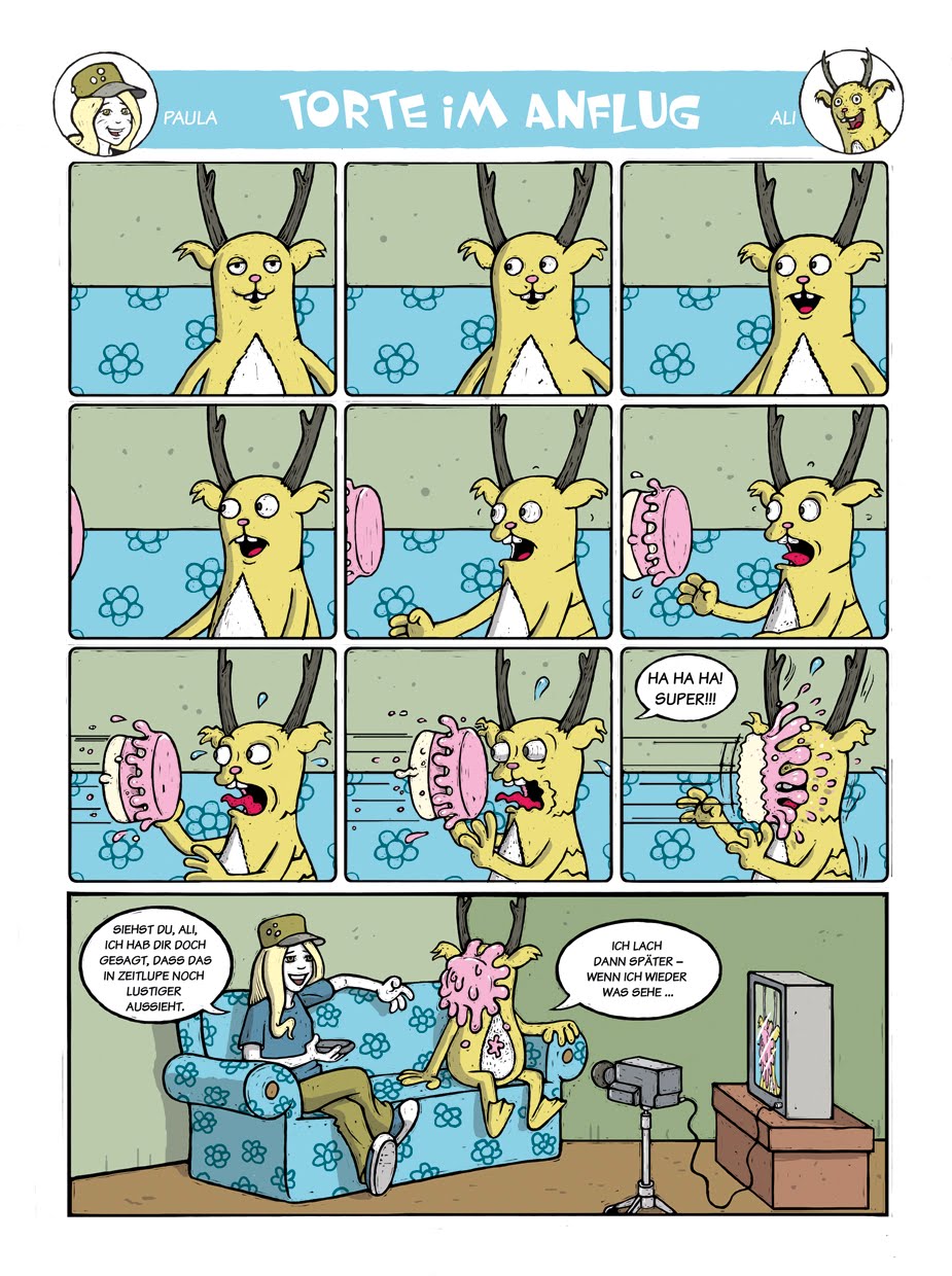 Neues aus Teisendorf: Spitzer Comic