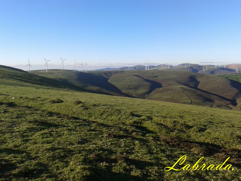 Labrada e os labradeses.: As paisaxes de Labrada.