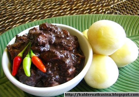 How to cook:Dinuguan (Pig Blood Stew) | Free Filipino Food Recipes ...