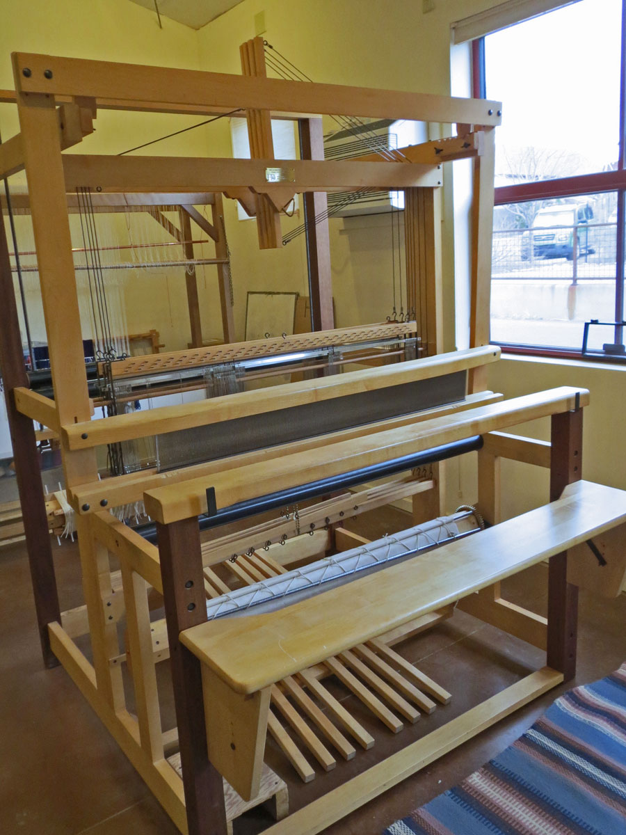 Rebecca Mezoff, Tapestry Artist: Harrisville warp extender