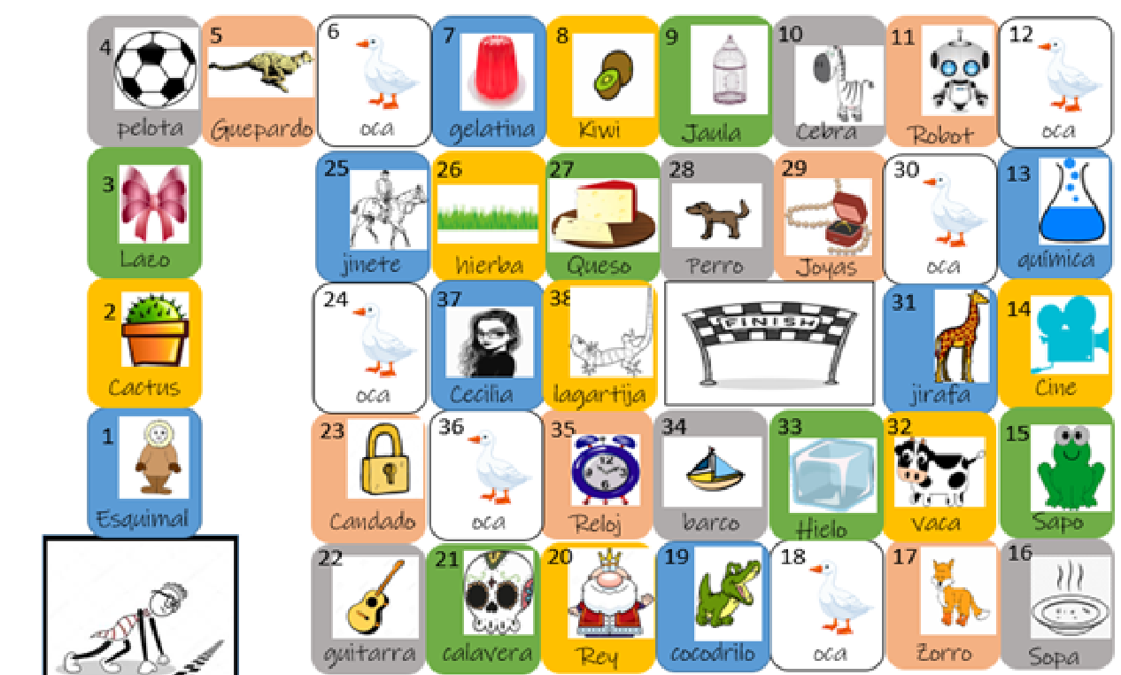 De oca a oca... jugamos con la ortografía.