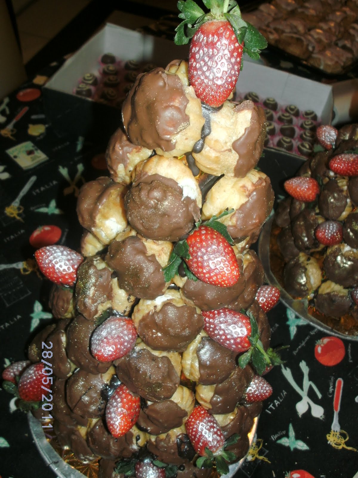 The Heavenly Cake Boutique: Eclair Towers