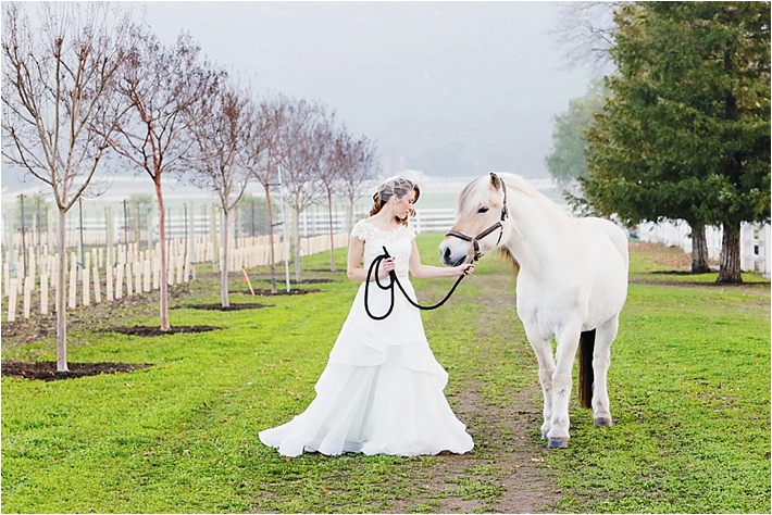 Vineyard Equestrian Ranch Stylized Shoot | Southern California Wedding ...