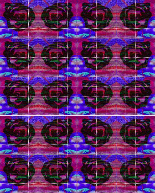 photoshop: mirror repeat