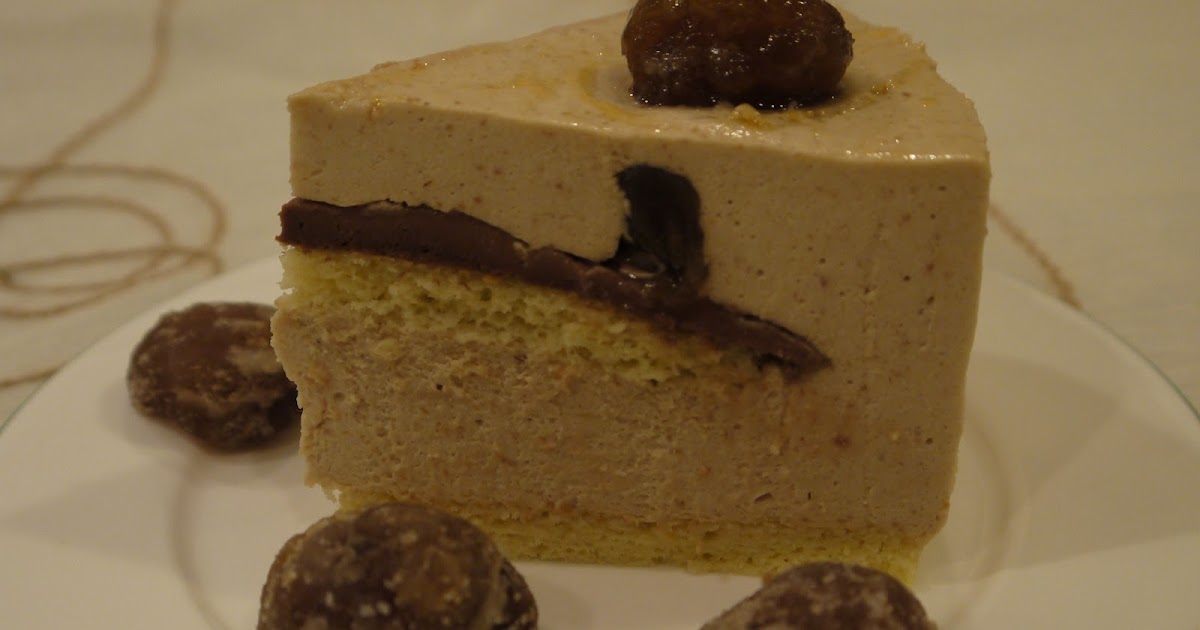 Creamy Chestnut Mousse Cake | Tokyo Desserts