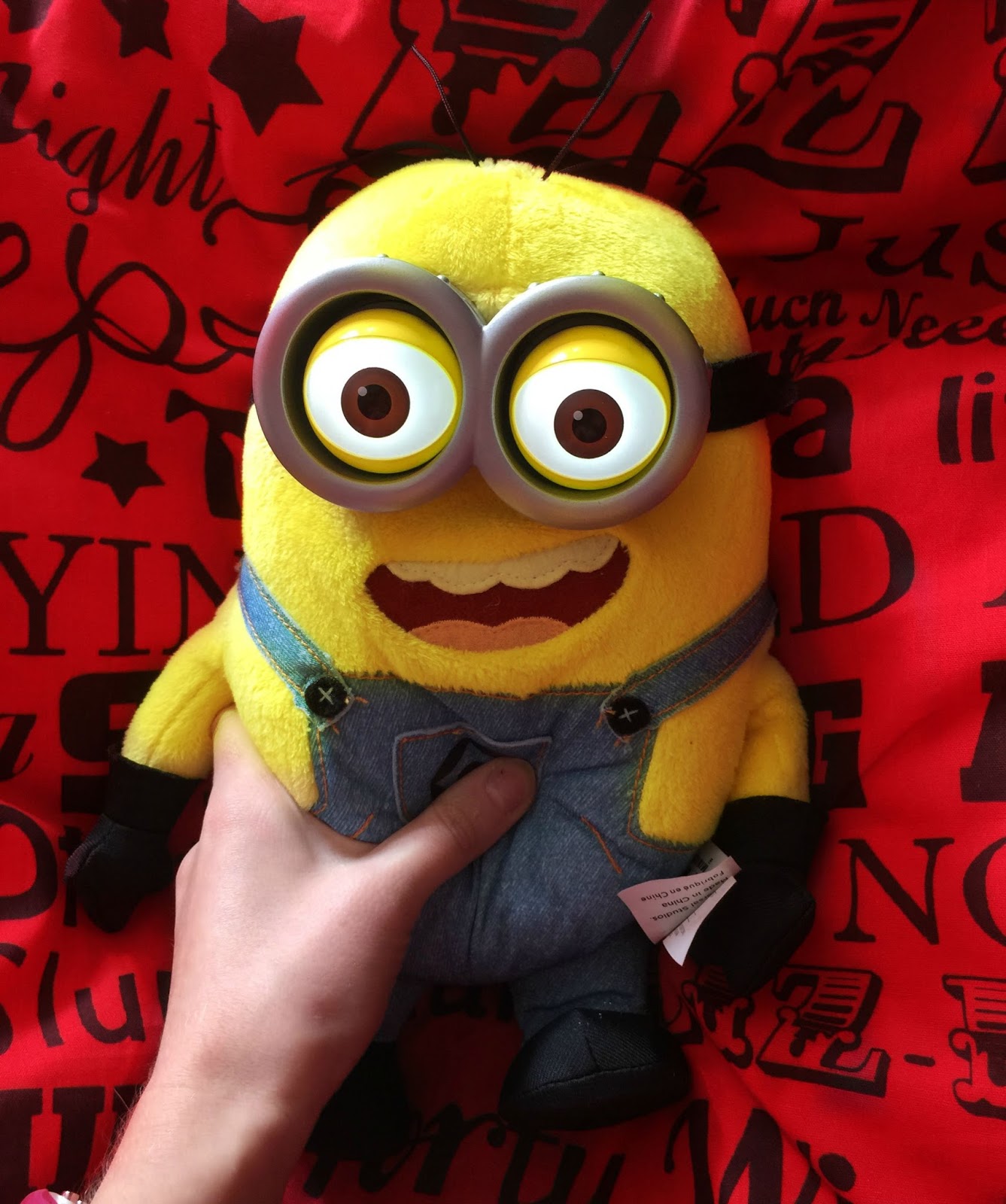 Life Unexpected: Despicable Me 2 Talking Dave Soft Toy Review