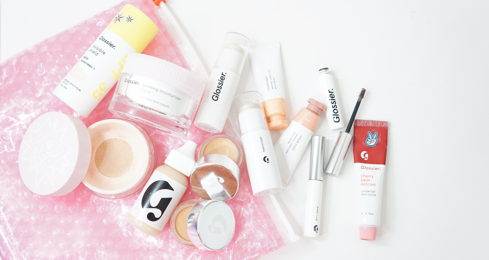 Getting Ready And Started With Glossier! | haodoyoungo