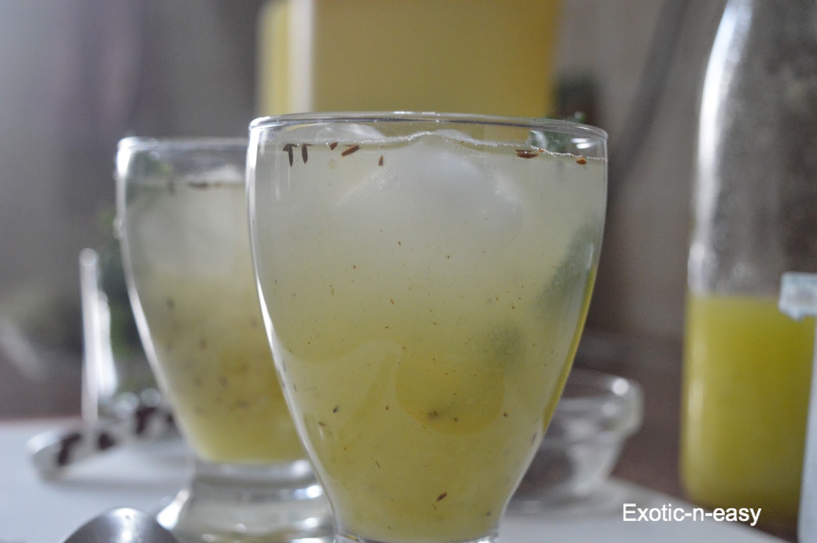 exotic-n-easy cooking: Raw Mango chiller