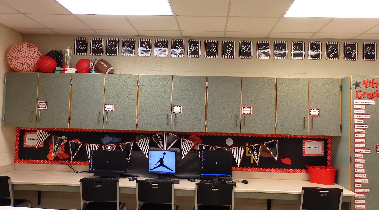 Sports Classroom Tour - Totally Teamwork!