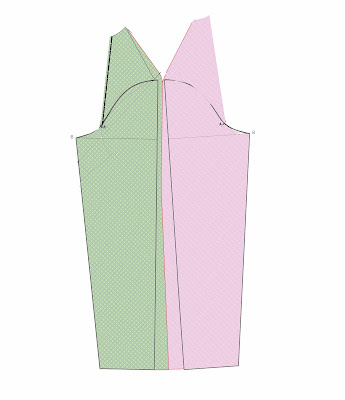 Como hacer el patrón de la manga ranglán - Kalasiris pb costura