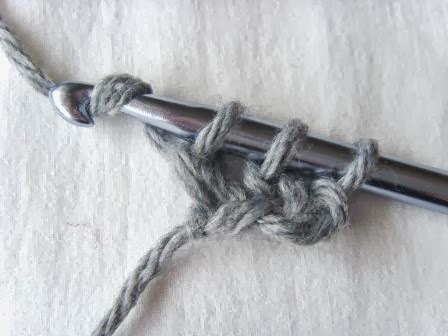 Hekel Idees: Tunisiese Hekel: Driehoek Serp