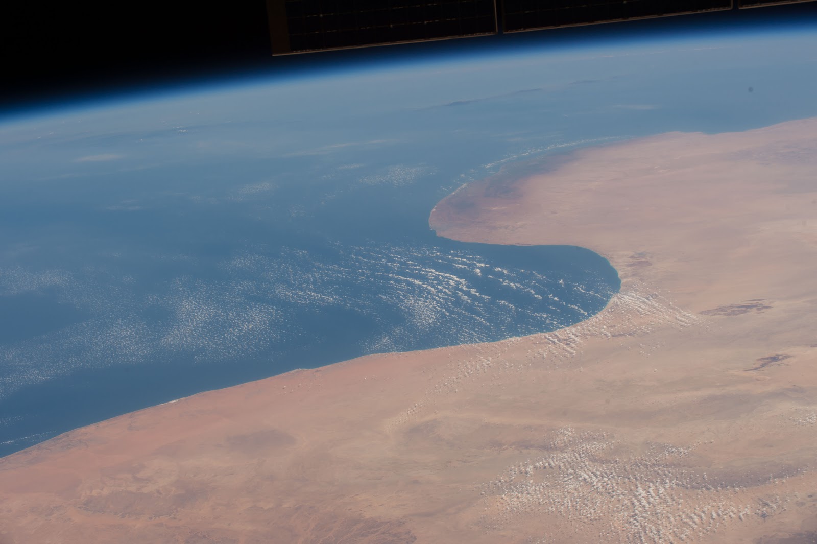 Sahara Desert Seen From Space