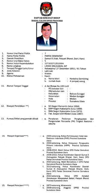 Layari Sinukaban: PROFILE