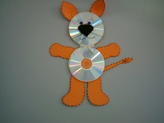 BRINQUEDOS FEITOS COM CD. ATIVIDADES COM SUCATA - Desenhos Para Colorir