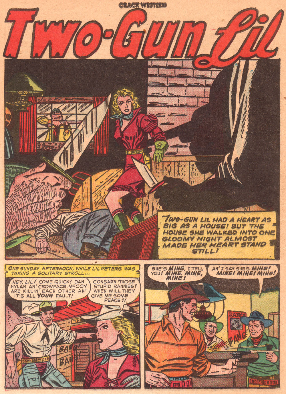 FEMMES FORMIDABLES: YEAR 1949: TWO-GUN LIL