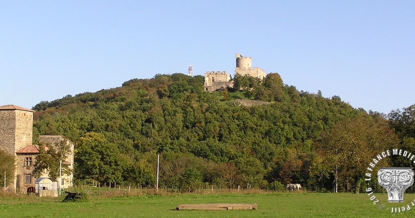LA FRANCE MEDIEVALE: SAINT-QUENTIN-FALLAVIER (38) - Le château de Fallavier