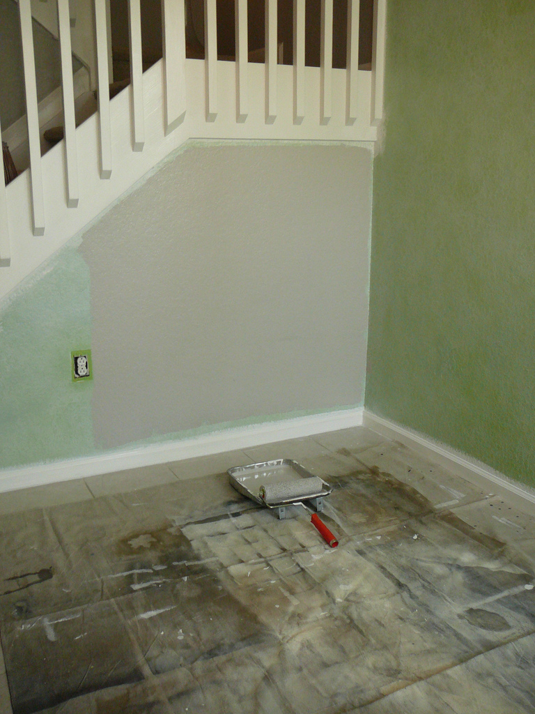 FOCAL POINT STYLING: DIY: HOW TO GRAY WASH WALLS