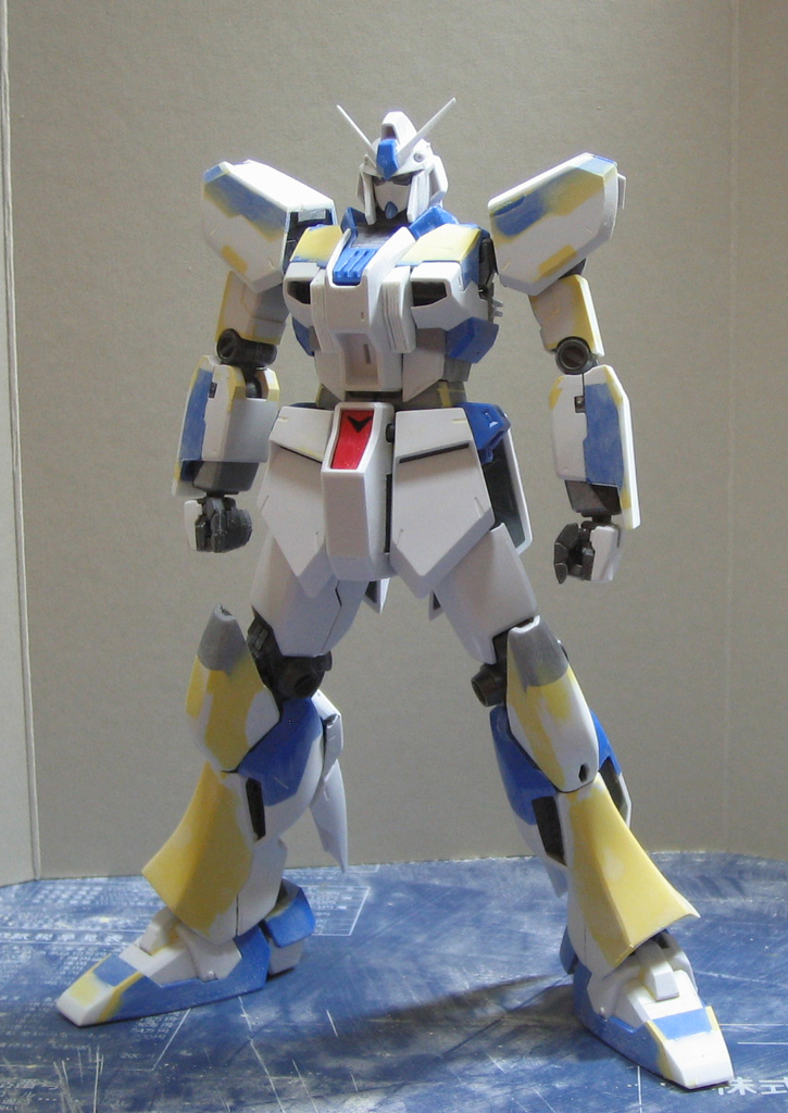 GUNDAM GUY: MG 1/100 RX-94 ν (nu) Gundam Mass Production - Customized Build