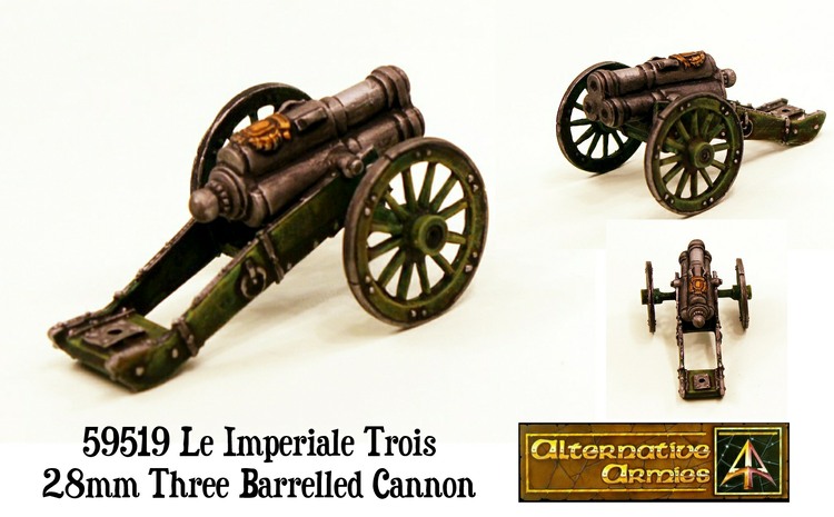 Triple Barrel Canon