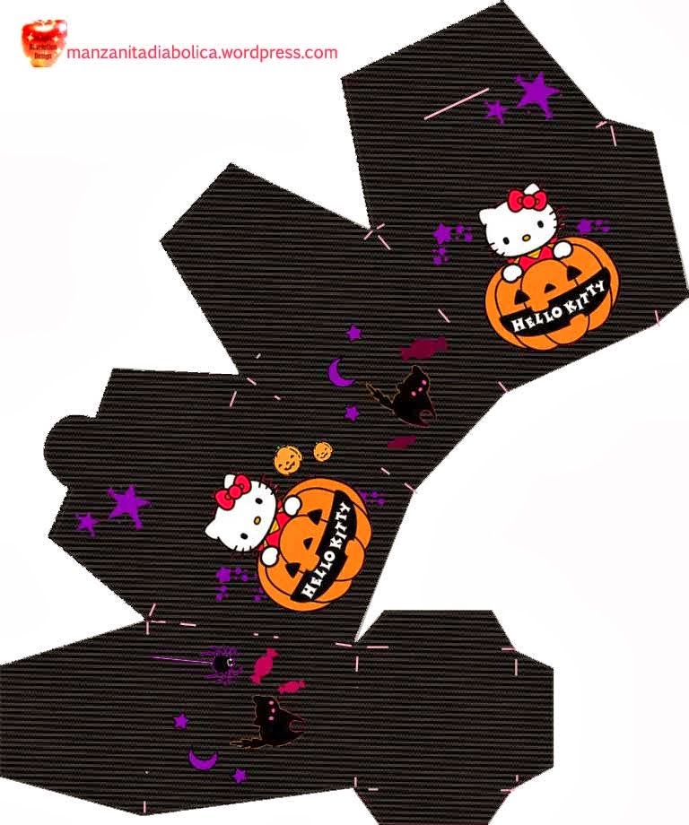 Precious Hello Kitty Halloween Free Printable Boxes. - Oh My Fiesta! in ...