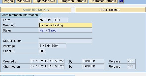ABAP : SAP Script step by step