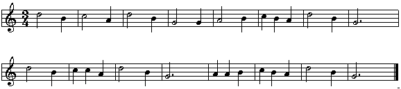 The twin quavers: Texture