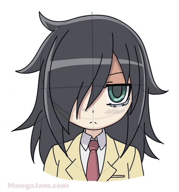 How to Draw Tomoko Kuroki from Vatamote - Welcome
