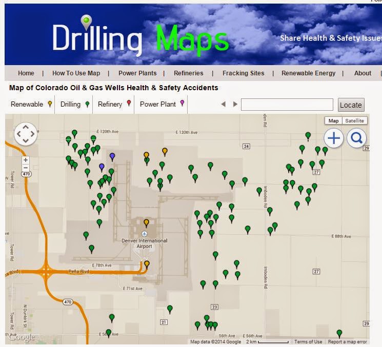 Denver Airport Oil & Gas Wells