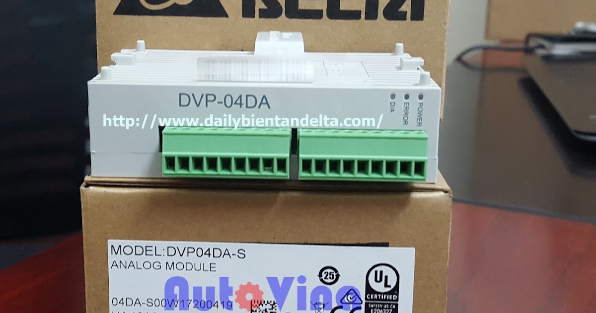 Module Analog PLC Delta DVP04DA-S | Delta - Mitsubishi - Siemens