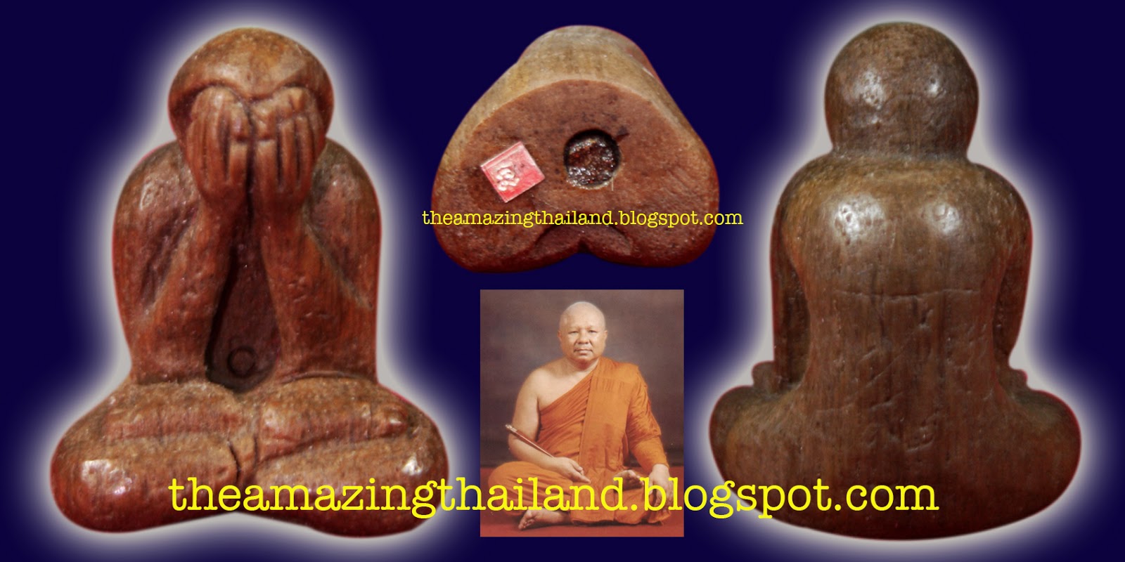 The Amazing Thailand: Phra Pidta Fossil Wood (木化石), Luang Phor Dum ...