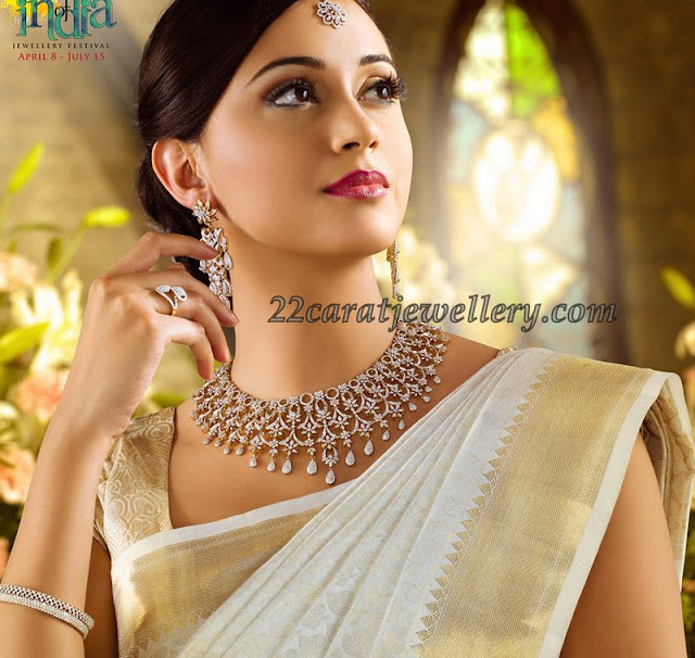 Diamond Wedding Sets (Heavy Jewelry) - Jewellery Designs