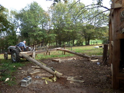 5 Acres & A Dream: Goat Barn: Loafing Overhang