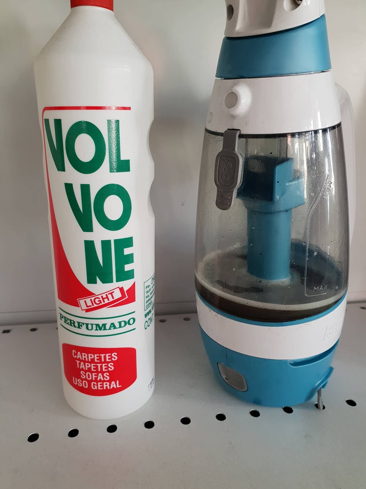 O Cantinho das Poupadinhas: Limpeza profunda com volvone