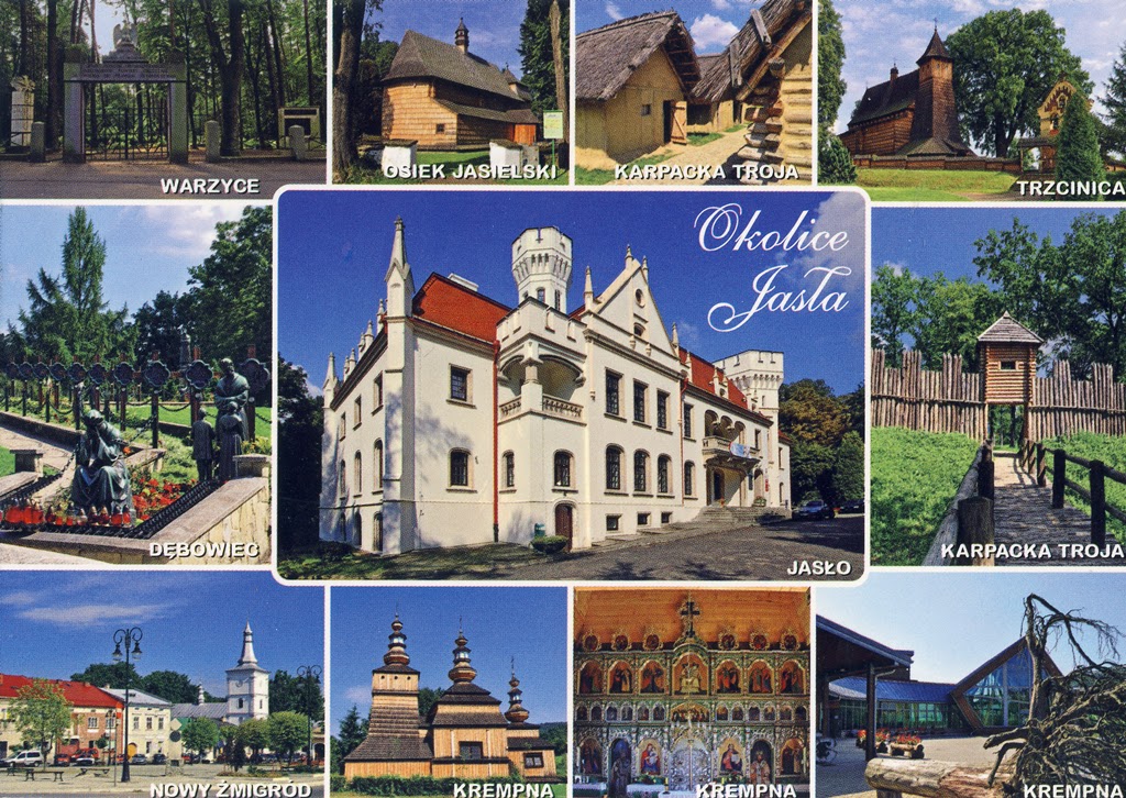 Poland on Postcards: Jasło i okolice / Jasło and surroundings ...